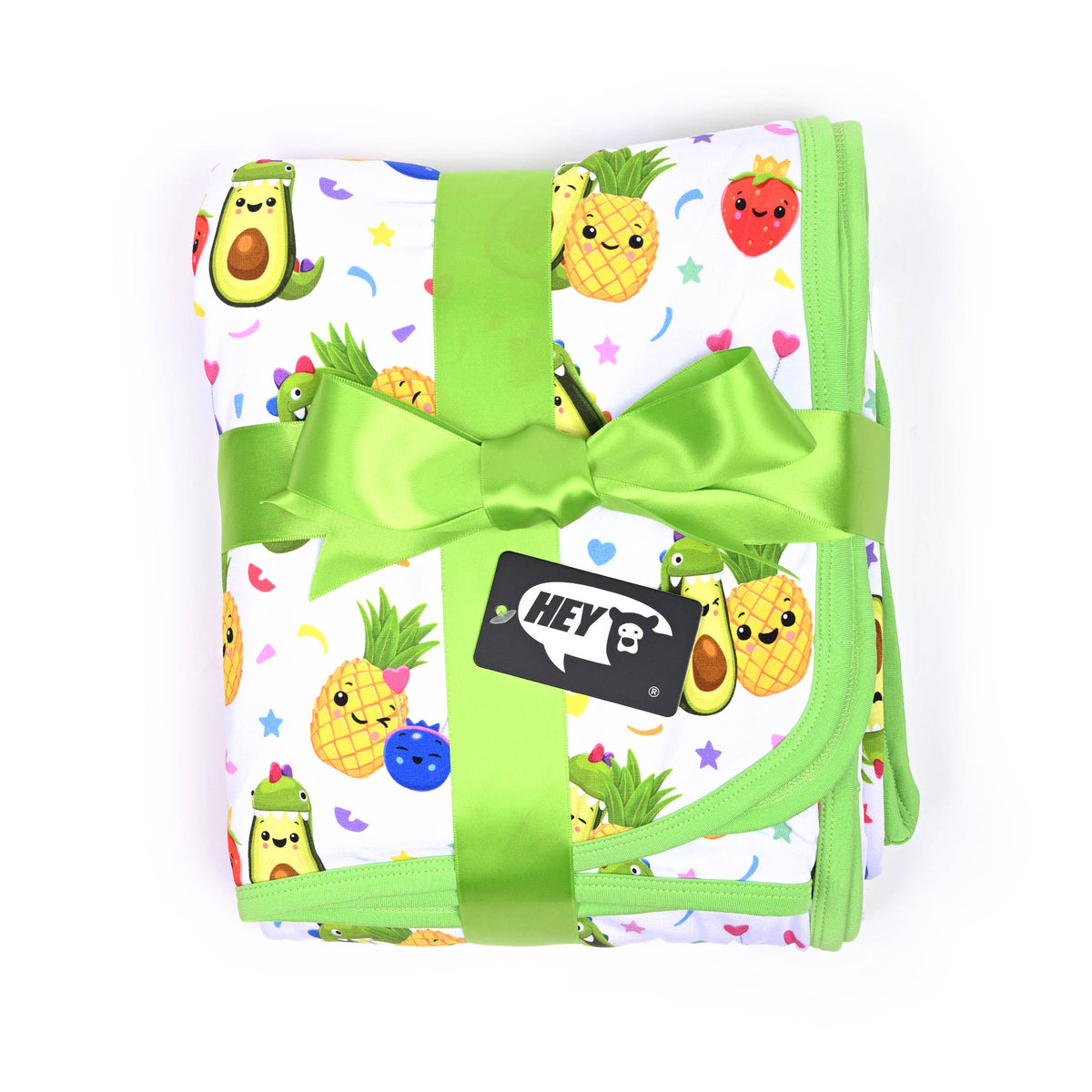 Confetti Fun! Triple Layer Bamboo Blanket 50" X 50" USA – Hey Bear Sensory